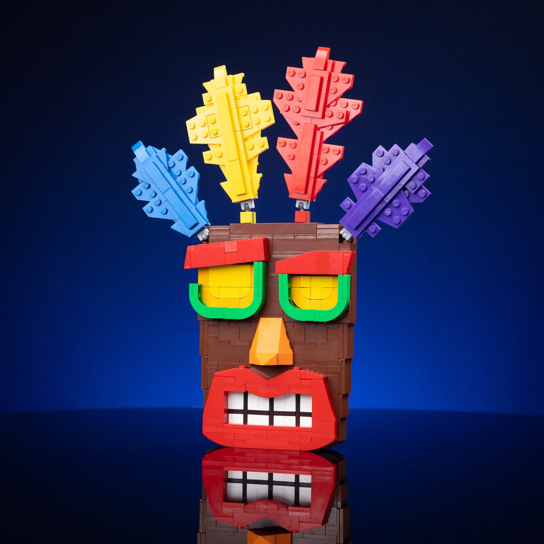 Aku Aku Life-Sized Mask | Build it Yourself with LEGO®