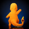 Fire Lizard Pocket Monster Sculpture | Build it Yourself with LEGO®