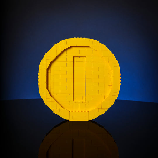 Life-Sized Gold Coin | Build it Yourself with LEGO®