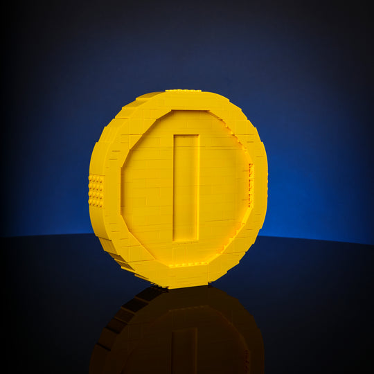 Life-Sized Gold Coin | Build it Yourself with LEGO®