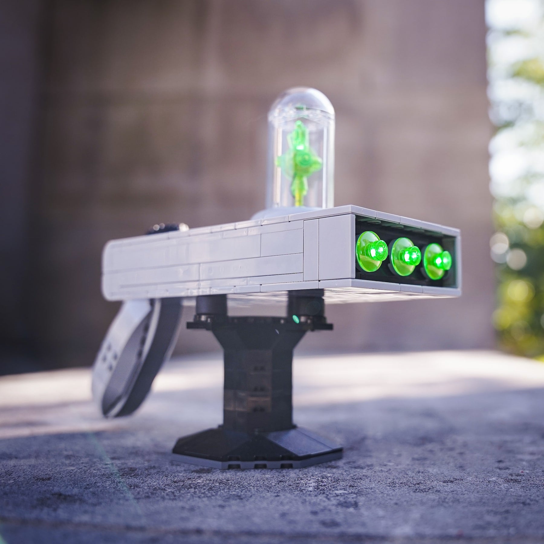 Rick's Portal Gun Life-Sized Replica | Build it Yourself with LEGO ...