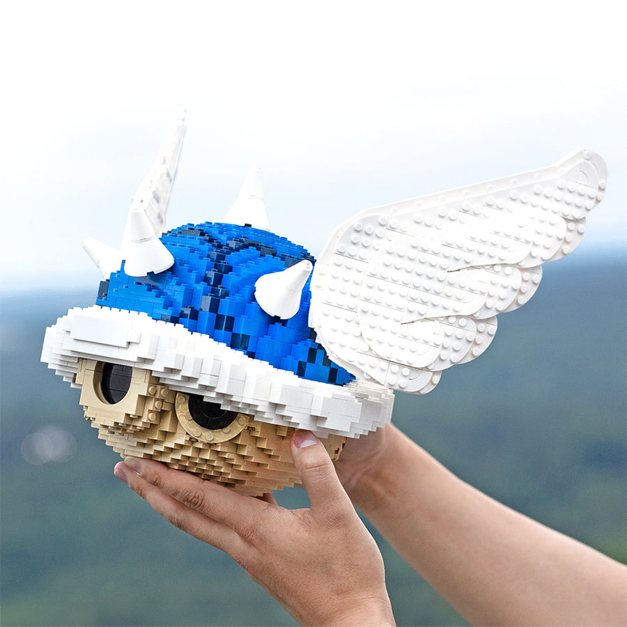 Blue Shell Life-Sized Replica | Build it Yourself with LEGO® – Bricker ...