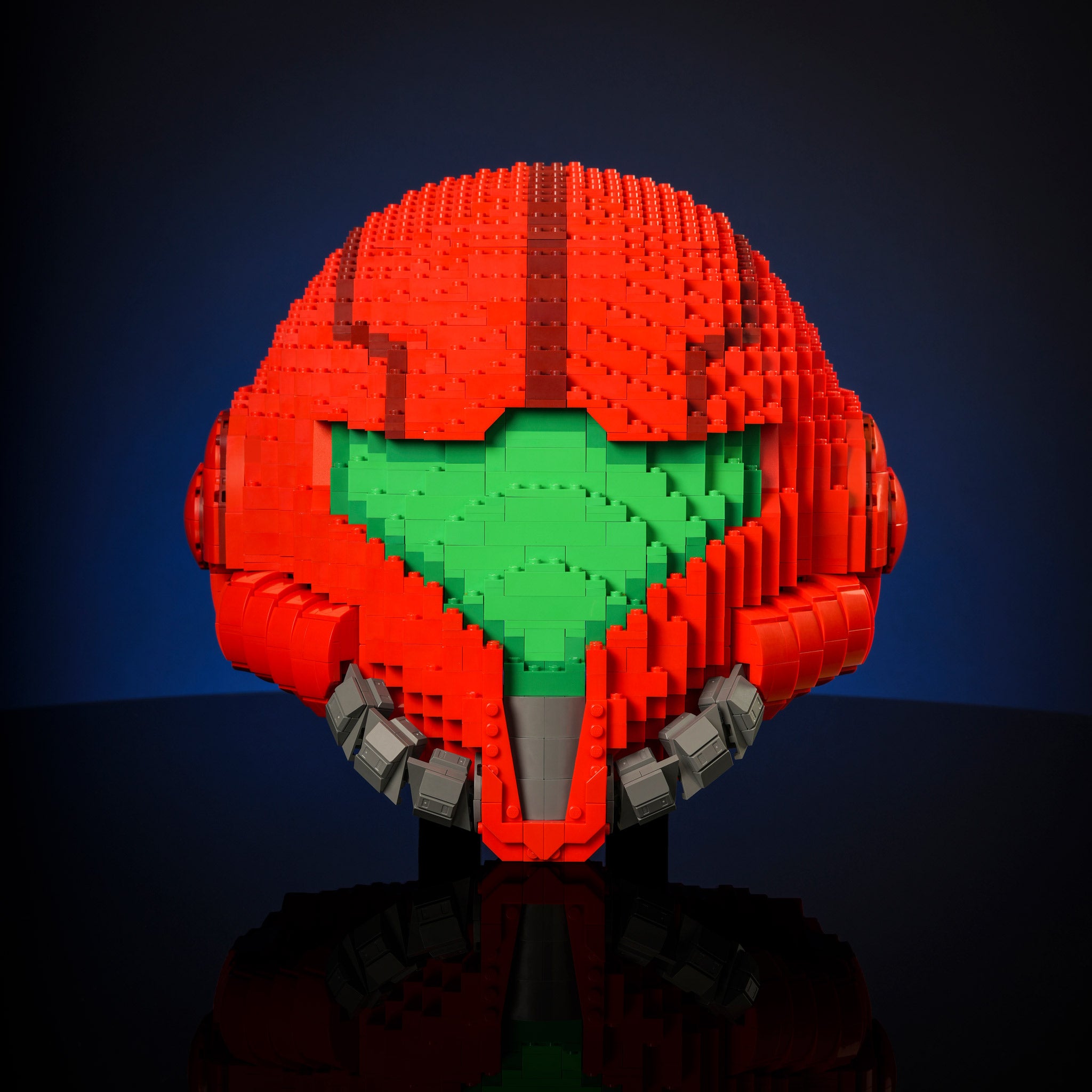 Life-Sized Varia Power Suit Helmet | Built it Yourself with LEGO®