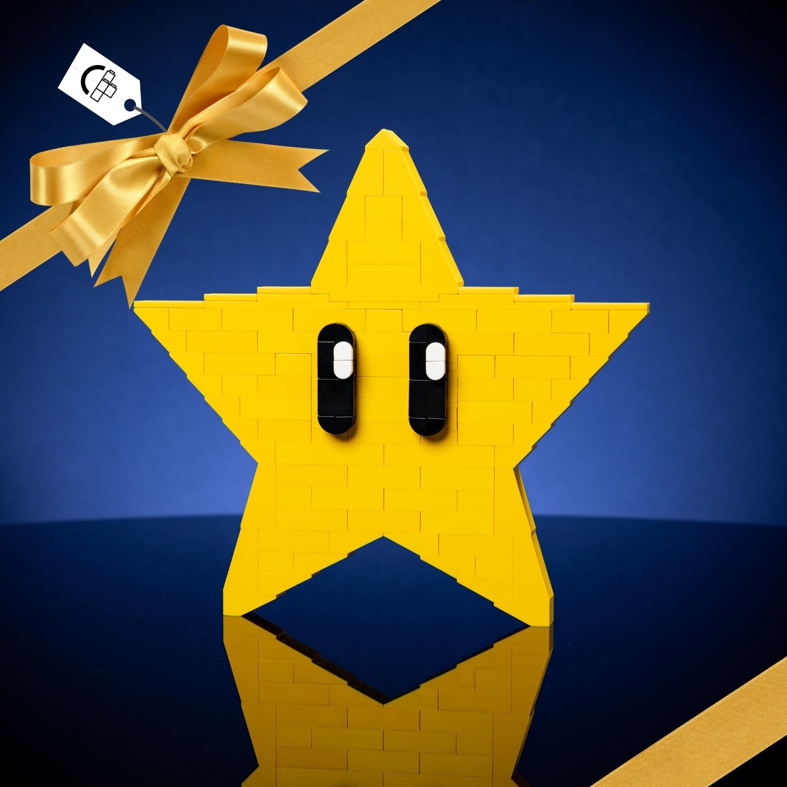 Yellow Star Life-Sized Sculpture | Build it Yourself with LEGO ...