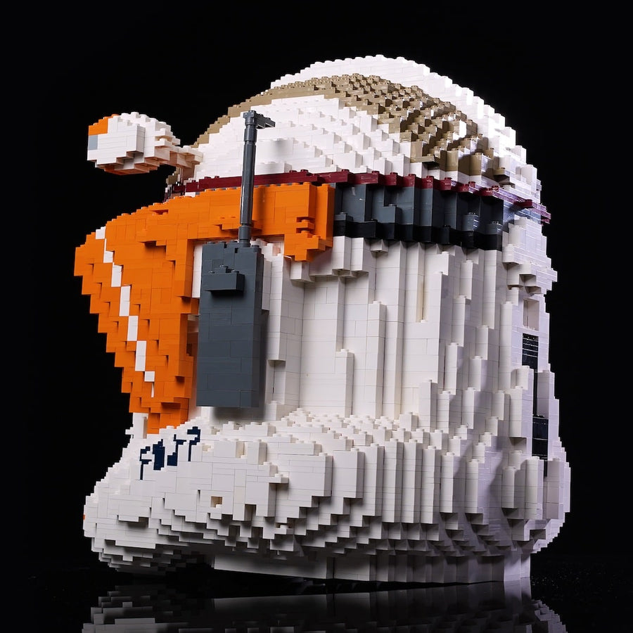 Commander Cody's Life-Sized Helmet | Build it Yourself with LEGO®