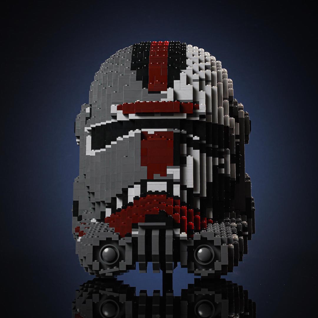 Hunter's Life-Sized Helmet | Build it Yourself with LEGO®