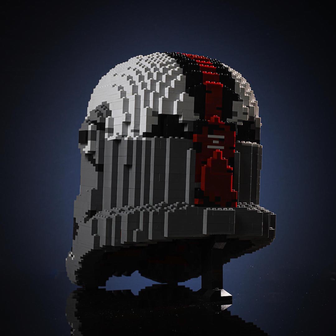 Hunter's Life-Sized Helmet | Build it Yourself with LEGO®