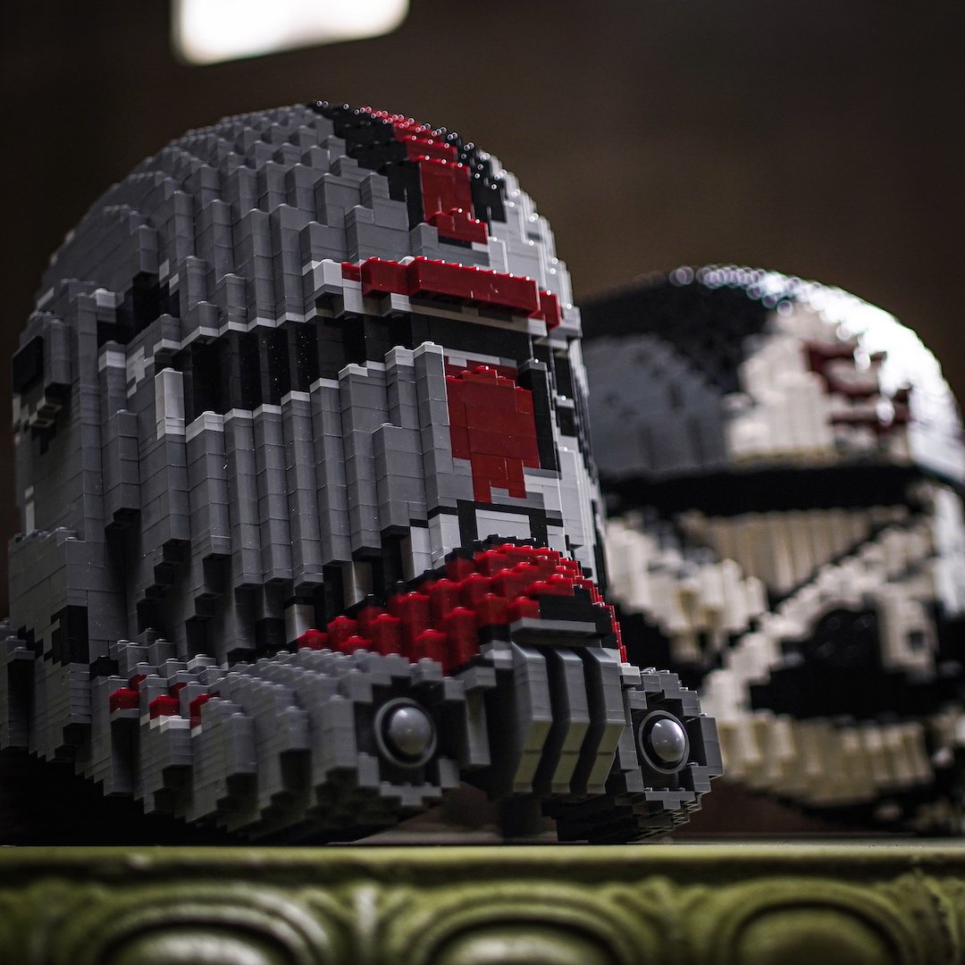 Hunter's Life-Sized Helmet | Build it Yourself with LEGO®