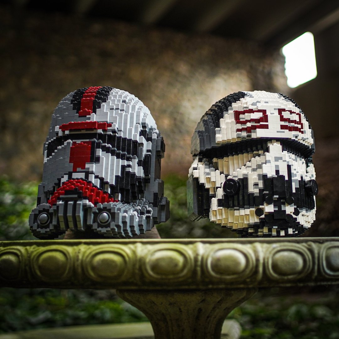 Hunter's Life-Sized Helmet | Build it Yourself with LEGO®