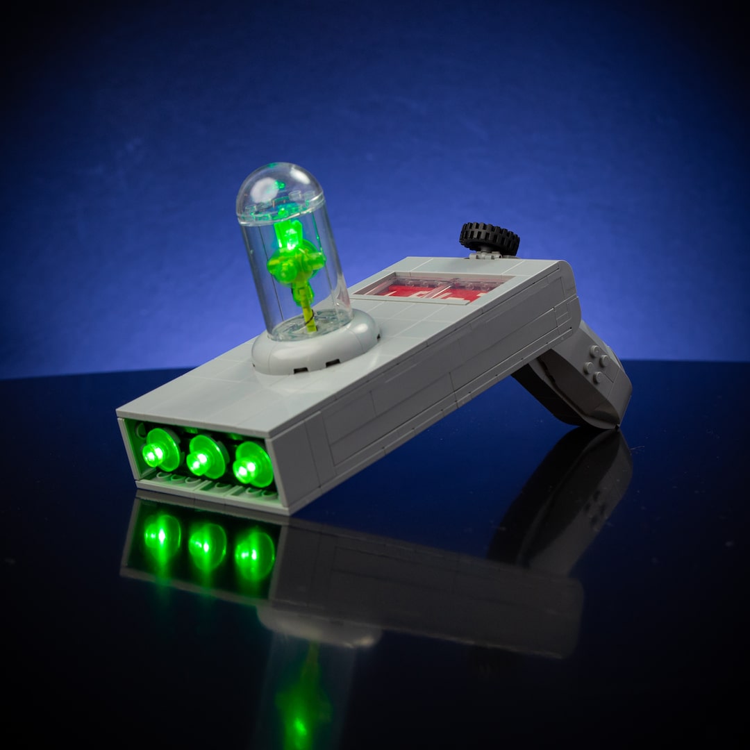 Rick's Portal Gun Life-Sized Replica | Build it Yourself with LEGO ...